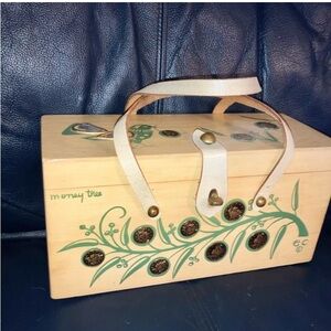 Enid Collins | Bags | Enid Collins Vintage Box Purse Money Tree Design ...